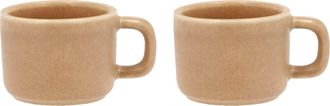 Villa Collection Fjord Espressotasse 8,8 x 6 x 4,9 cm 0,1 Liter 2 Stck. Creme