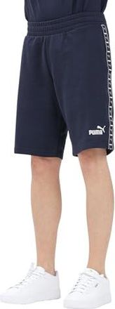 Puma Short de sport Ess Tape Shorts 9 TR Bleu pour Homme, bleu, L taille courte