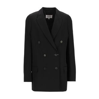 Maison Margiela Damen, Jacken, Schwarzk, SGr&ouml;&szlig;e