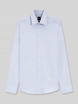 HUGO BOSS Regular Fit Businesshemd aus Baumwoll-Mix