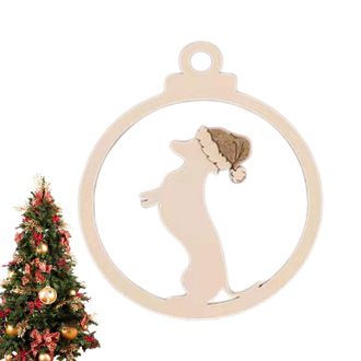 Generico Weihnachten f&uuml;r Welpen, Weihnachtsschmuck f&uuml;r Baum, handgefertigte Hundekrallen f&uuml;r Puppen, Vintage f&uuml;r B&auml;ume, Hochzeiten und Weihnachten