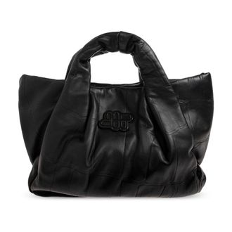 Munthe Lix Croco Bag - Femme - Sacs - Noir - Taille: ONE Size