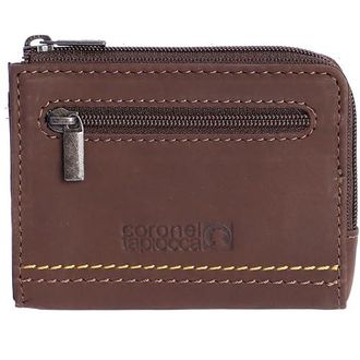 Coronel Tapiocca Mens Wallet Adriel Portefeuille Homme Marron, Marron, 8 x 10,5 EU