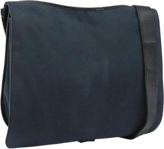 Gucci Sac bandouli&egrave;re vintage Pre-owned en toile - Femme - Pre-owned - Bleu - Taille: ONE Size