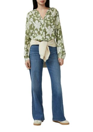 s.Oliver Langarmbluse mit All-Over Print