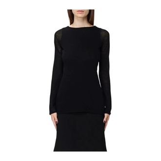 Liviana Conti Hauts et Polos &Eacute;l&eacute;gants - Femme - Tops - Noir - Taille: 40 FR