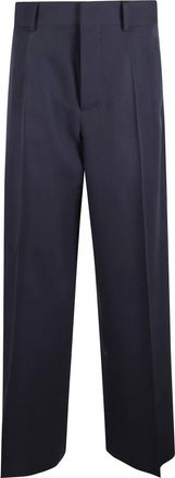 Dsquared2 Femme, Pantalons, Bleu, Taille: 36 FR Wide Pantalons