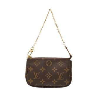 Louis Vuitton Sac &agrave; main Pre-owned &agrave; cha&icirc;ne - Femme - Pre-owned - Brun - Taille: ONE Size