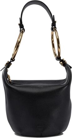 Chlo&eacute; Femme, Sacs, Noir, Taille: ONE Size Sac &agrave; bandouli&egrave;re noir avec poignets