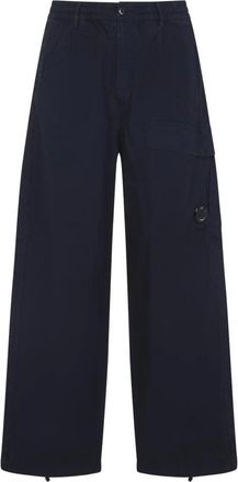C.P. Company C.p. Company, Homme, Pantalons, Bleu, Taille: S Pantalon Cargo Boxy Micro-Reps