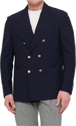 Eleventy Homme, Vestes, Bleu, Taille: XL K70Giaa06 Blazer