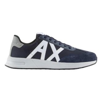 A|X Armani Exchange Homme, Chaussures, Bleu, Taille: 45 EU Xux071 Baskets