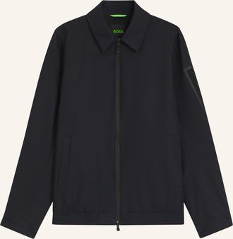 HUGO BOSS Jacke Ow_Union Coach Jt Regular Fit blau