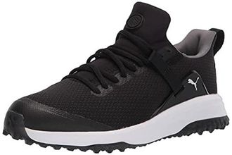 Puma Puma Homme Fusion Evo Chaussure de Golf, Black Quiet Shade, 42.5 EU