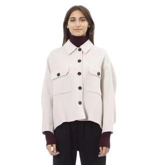 Alpha Studio Eleganter Wei&szlig;er Wollblazer - - Jackets - Damen - Wei&szlig; - S