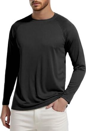 Generic T-shirt de sport pour homme - T-shirt fonctionnel &agrave; manches courtes UPF 50+ - S&eacute;chage rapide - Pour lentra&icirc;nement en plein air, le fitness - Rashguard