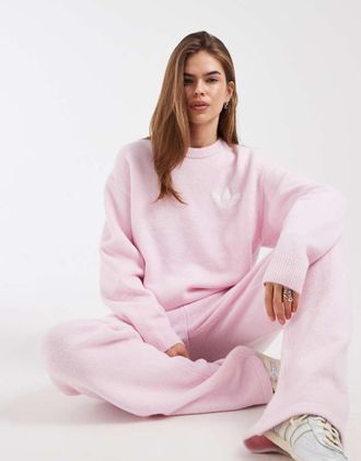 adidas Originals Pull en maille - Rose clair