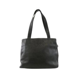 Chanel Pre-owned Lammfell Umh&auml;ngetasche 14305 - - Pre-owned - Damen - Schwarzk - ONE SIZE