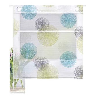 Home Fashion Home fashion MAGNETROLLO BAMBUSOPTIK Rawlins, BLAU GR&Uuml;N, 130 X 60 cm
