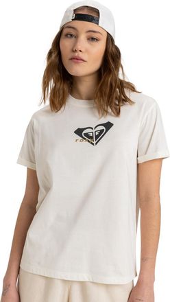 Roxy Damen Oceanregular Corpo T-Shirt, Egret, XXL