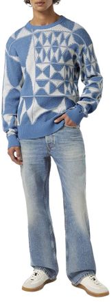 Scotch & Soda Textured Jacquard Crewneck