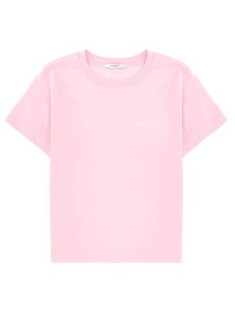 Givenchy Logo-Print Cotton T-Shirt - Pink