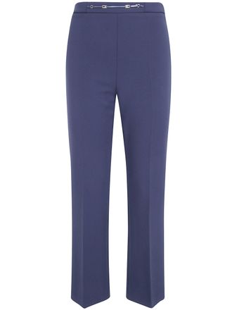 Elisabetta Franchi Pants Black Cropped Trousers
