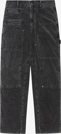 Isabel Marant Pantalon Lois - Femme - Noir D&eacute;lav&eacute; - Taille 34 - Marant &Eacute;toile