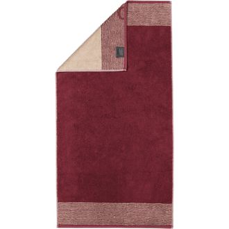 Caw&Ouml; Handt&uuml;cher Luxury Home Two-Tone 590 Bordeaux - 23