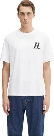 Helmut Lang Homme, Tops, Blanc, Taille: S T-Chemises