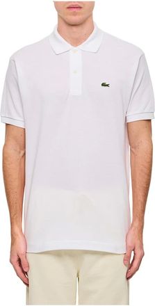 Lacoste Homme, Tops, Blanc, Taille: M Polo coupe classique