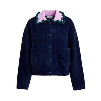 Essentiel Damen, Jacken, Blau, SGröße