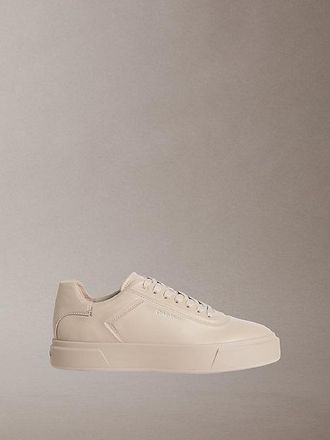Calvin Klein Premier - Baskets embl&eacute;matiques en cuir