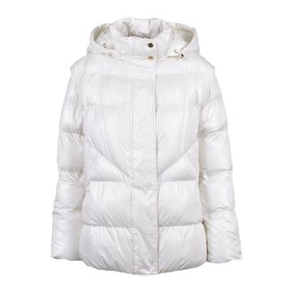 Patrizia Pepe Femme, Vestes, Blanc, Taille: 36 FR Piumino Jacket
