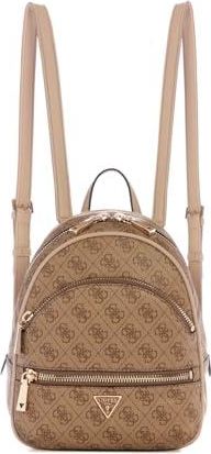 Guess Manhatten II Backpack Latte Logo