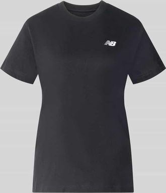 New Balance Regular Fit T-Shirt aus reiner Baumwolle