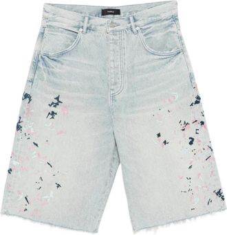 Purple Homme, Shorts, Bleu, Taille: W32 P070 Vintage Shorts