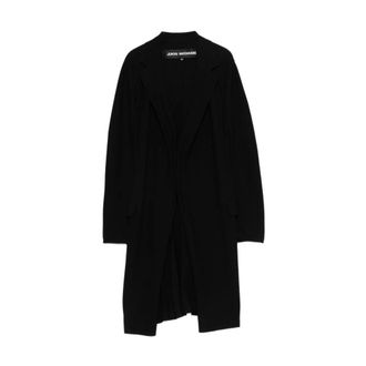 Junya Watanabe Femme, Manteaux, Noir, Taille: 42 FR Long Sleeves Flap Pockets Coat