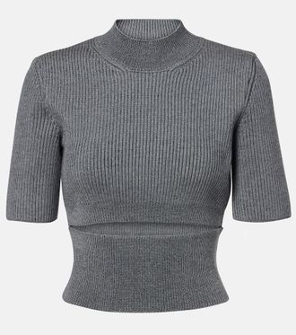 Alaia Alaïa Top en laine mélangée