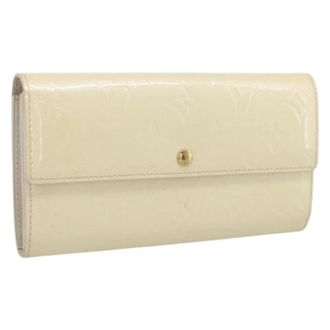 Louis Vuitton Pre-owned Long Wallet - - Pre-owned - Damen - Beige - ONE SIZE