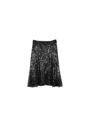 Christopher Kane Black sequinned midi skirt Size XS