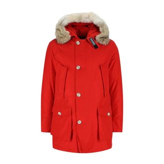Woolrich Arctic Parka - Homme - Manteaux - Rouge - Taille: L