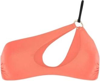 Roberto Cavalli Asymmetrisches One-Shoulder-Bikini-Top - - Swimwear - Damen - Orange - M