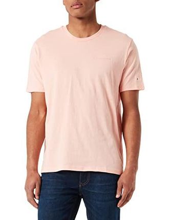 Champion American Classics Small Logo S/S T-Shirt, Rose, Homme