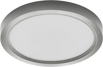 Osram Orbis Quickfix 320mm LED Deckenleuchte, 24W, 3000K Warmwei&szlig;, 2500lm, Click-DIM, Silber, Kunststoff/Metall