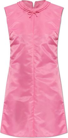Maison Margiela Femme, Robes, Rose, Taille: 36 FR Bow Detail Mini Dress