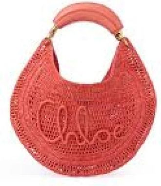 Chlo&eacute; Femme, Sacs, Rouge, Taille: ONE Size Mini sac port&eacute; &eacute;paule Penelope en cuir