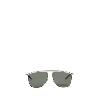 Saint Laurent Mutige Aviator Sonnenbrille - - Accessories - Damen - Grau - ONE SIZE