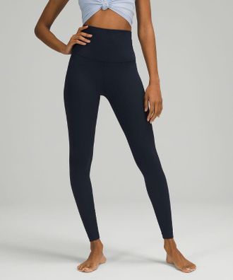lululemon Pantalon taille tr&egrave;s haute Align pour Femmes - 71 cm - Bleu - Taille 10