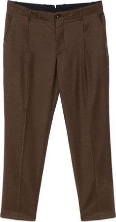 Manuel Ritz Plissierte Hose - Braun